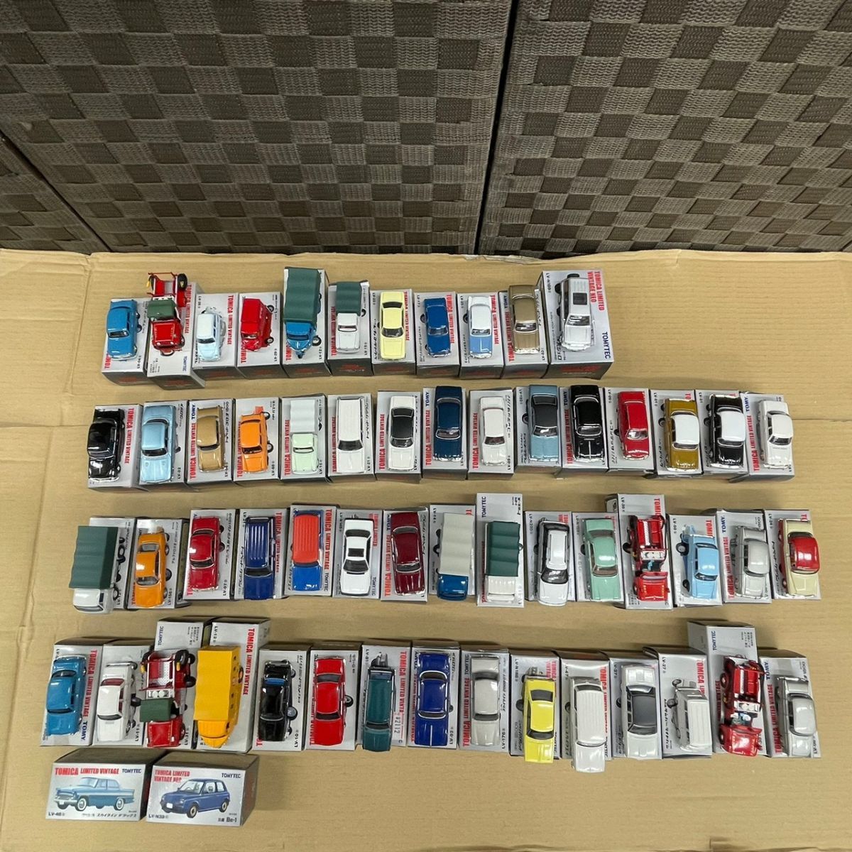 U837-O37-567 TOMY TEC トミーテック TOMICA LIMITED VINTAGE トミカ リミテッドヴィンテージ 58台 セット/ミニカー 1/64 箱付 ⑤(トミカ ...