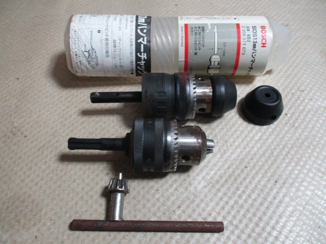 品 BOSCH SDS 13mm ハンマーチャック 652 ／ ROHM レーム ドリルチャック 1/16-1/2 1.5-13 L 1/2-20 S2A 16-R(ドリルチャック)｜売買され ...