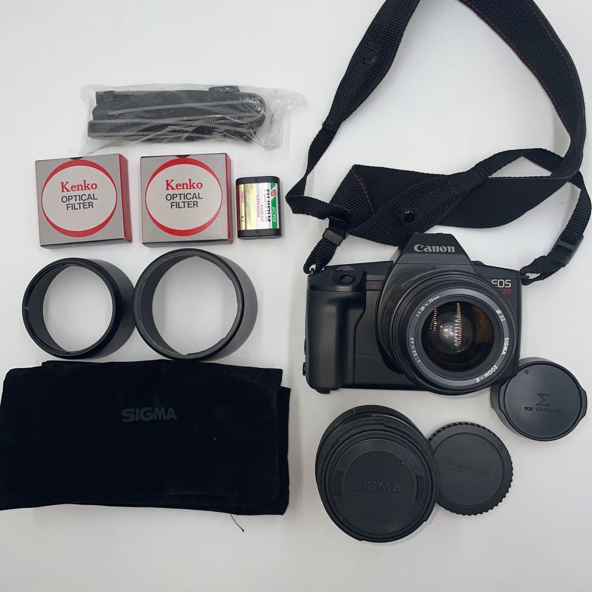 k329 CANON eos 620 / SIGMA ZOOM AF 28-70mmカメラセット 動作未確認ジャンク(キヤノン)｜売買された ...