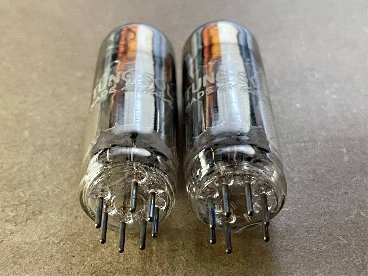 Vintage MFD BY TUNG-SOL ELECTRIC/JTL-6X4WA 真空管／TELEFUNKEN V72a用にストック 2個 ...