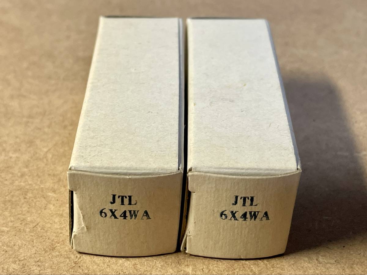 Vintage MFD BY TUNG-SOL ELECTRIC/JTL-6X4WA 真空管／TELEFUNKEN V72a用にストック 2個 ...