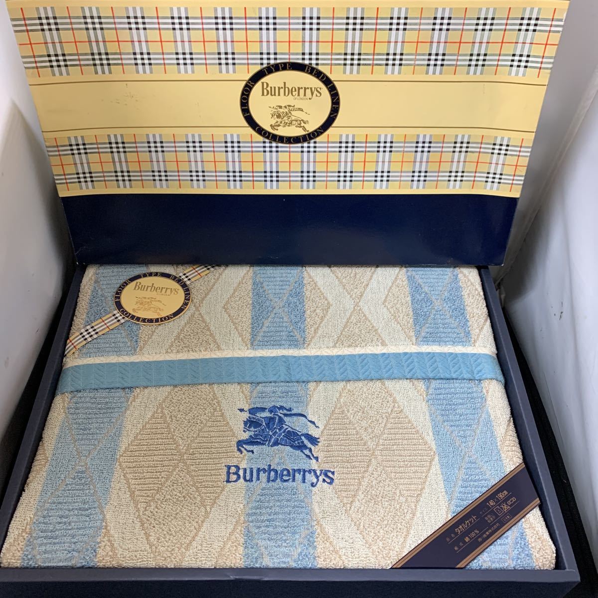 Burberrys バーバリーズ 綿100% タオルケット K2334(バーバリー)｜売買されたオークション情報、yahooの商品情報をアーカイブ公開 - オークファン（aucfan.com）
