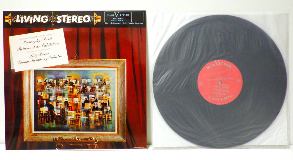 米国盤 ライナー ムソルグスキー 展覧会の絵 MOUSSORGSKY RAVEL PICTURES AT AN EXHIBITION CLASSIC RECORDS AUDIOPHILE ...