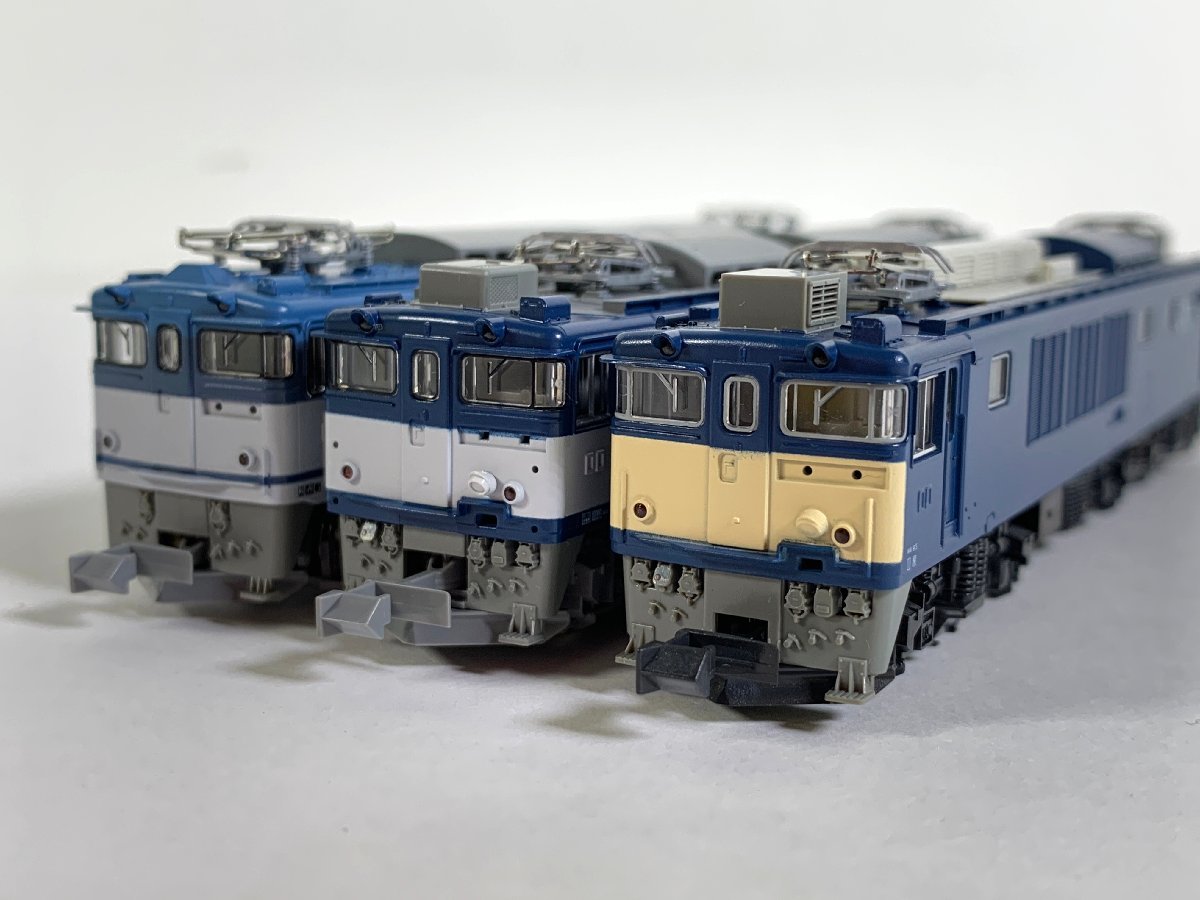7-144 Nゲージ KATO EF64-0番台 JR貨物色/ EF64-1000 JR貨物 新更新色/ EF64-1000 一般色 クーラー搭載車 まとめ売り 鉄道模型 aaa(電気機関車 ...