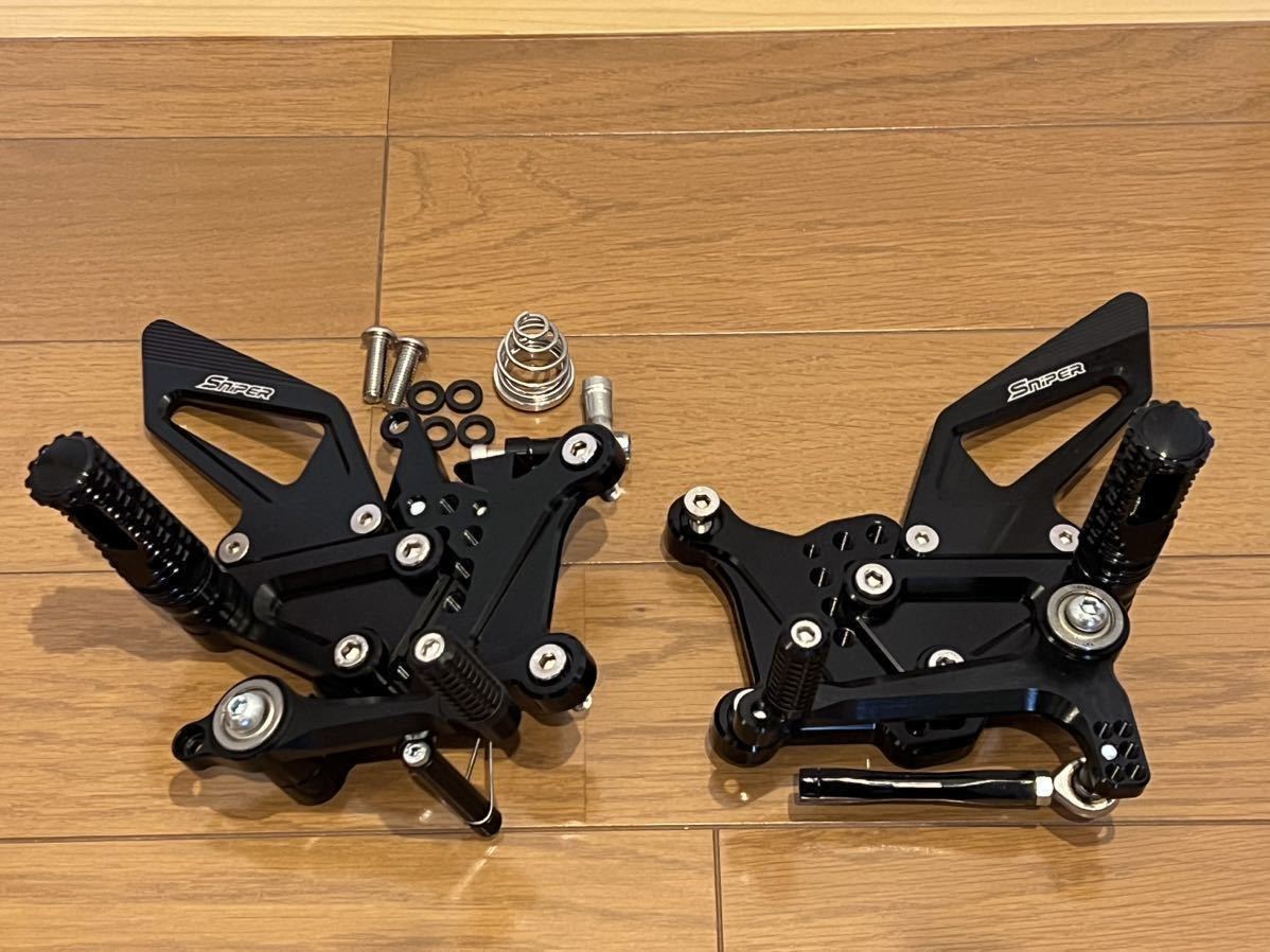 SNIPER バックステップ ZX-25R クイックシフター装着車用 スナイパー ZX-4R(カワサキ用)｜売買されたオークション情報、yahooの商品情報をアーカイブ公開 - オークファン ...