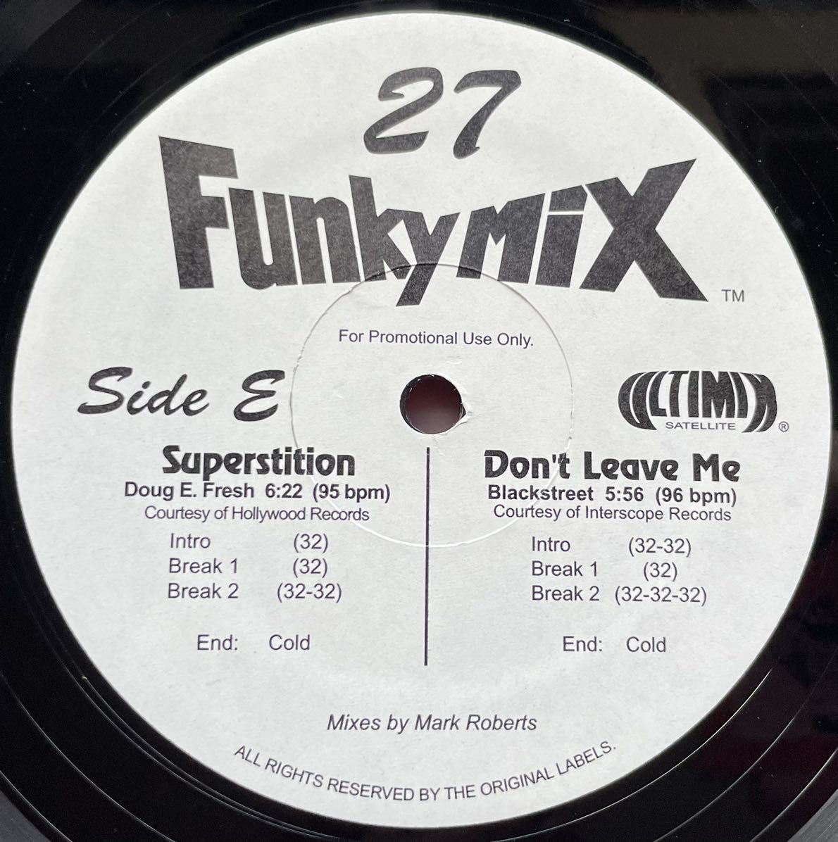 Funkymix 27 KRS One / Step Into A World Doug E. Fresh/ Superstition他 ...