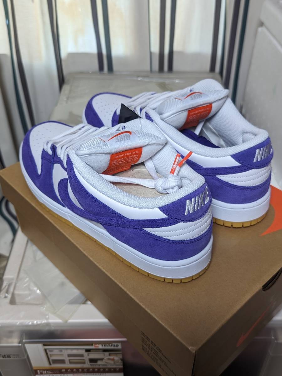 Nike SB Dunk Low Pro ISO Orange Label Court Purple Gum US9.5 ナイキ SB ダンク ...