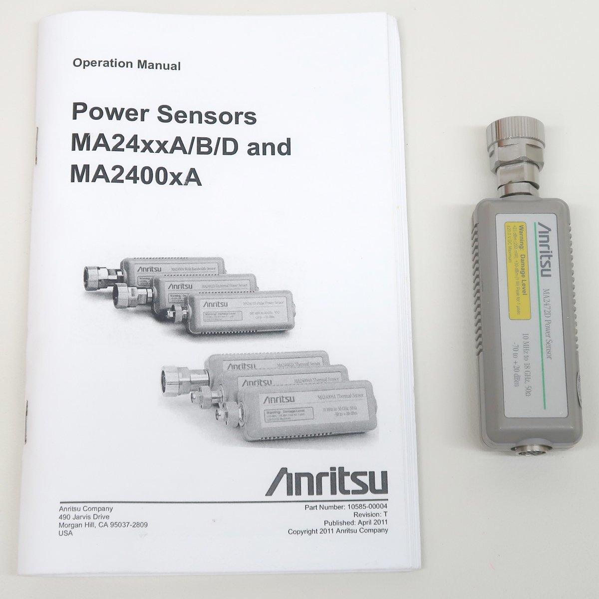 DJ39107 Anritsu/アンリツ MA2472D パワーセンサ ジャンク品(その他)｜売買されたオークション情報、yahooの商品情報 ...