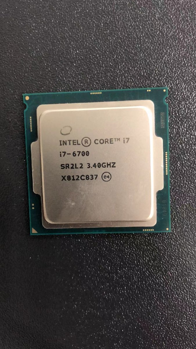 CPU インテル Intel Core I7-6700 プロセッサー 動作未確認 ジャンク品 -8734(Core i7)｜売買されたオークション情報、yahooの商品情報をアーカイブ公開 ...