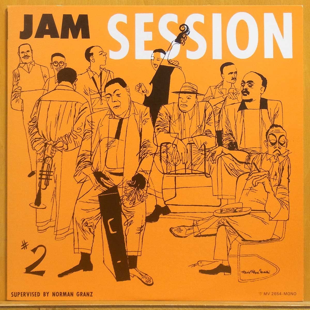 美盤 MONO Charlie Parker/Ben Webster/Johnny Hodges他 Jam Session ノーマン グランツ ジャム セッション #2 JPN LP ...