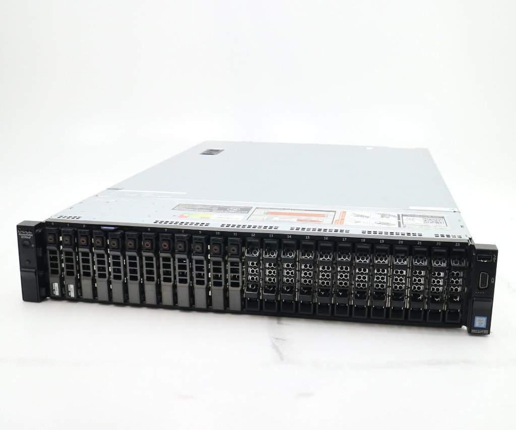 DELL PowerEdge R730xd Xeon E5-2650 v4 2.2GHz 2 64GB 600GBx2台 SAS2.5インチ ...