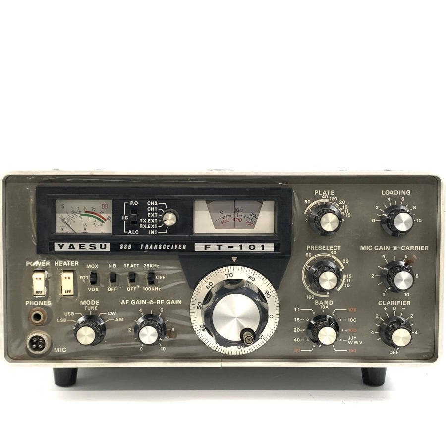 YAESU 八重洲無線 FT-101 SSBトランシーバー 3.5~29MHz 100W品 ジャンク品(固定)｜売買されたオークション情報、yahooの商品情報をアーカイブ公開 ...