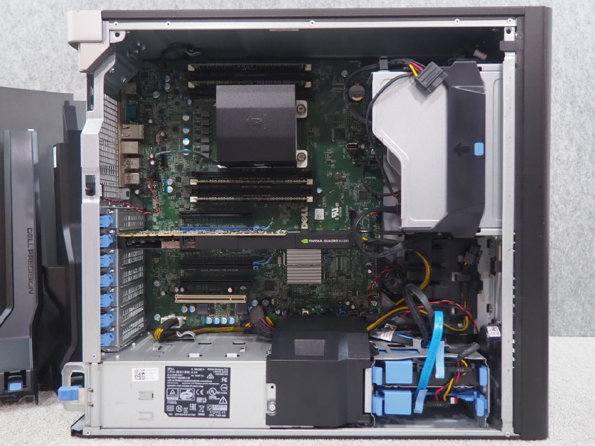 938 メモリ128GB 14コアCPU搭載 DELL PRECISION Tower 5810 14C Xeon E5-2697 v3 2.60G/128GB/SSD 512GB＋2TB ...