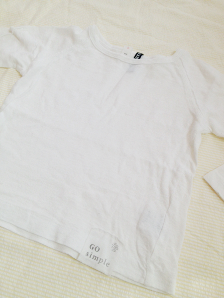 FITH 白 ロンTシャツ 100 シンプル 真っ白 無地 フィス 男 女(100（95～104cm）)｜売買されたオークション情報、yahooの商品情報をアーカイブ公開 - オークファン ...