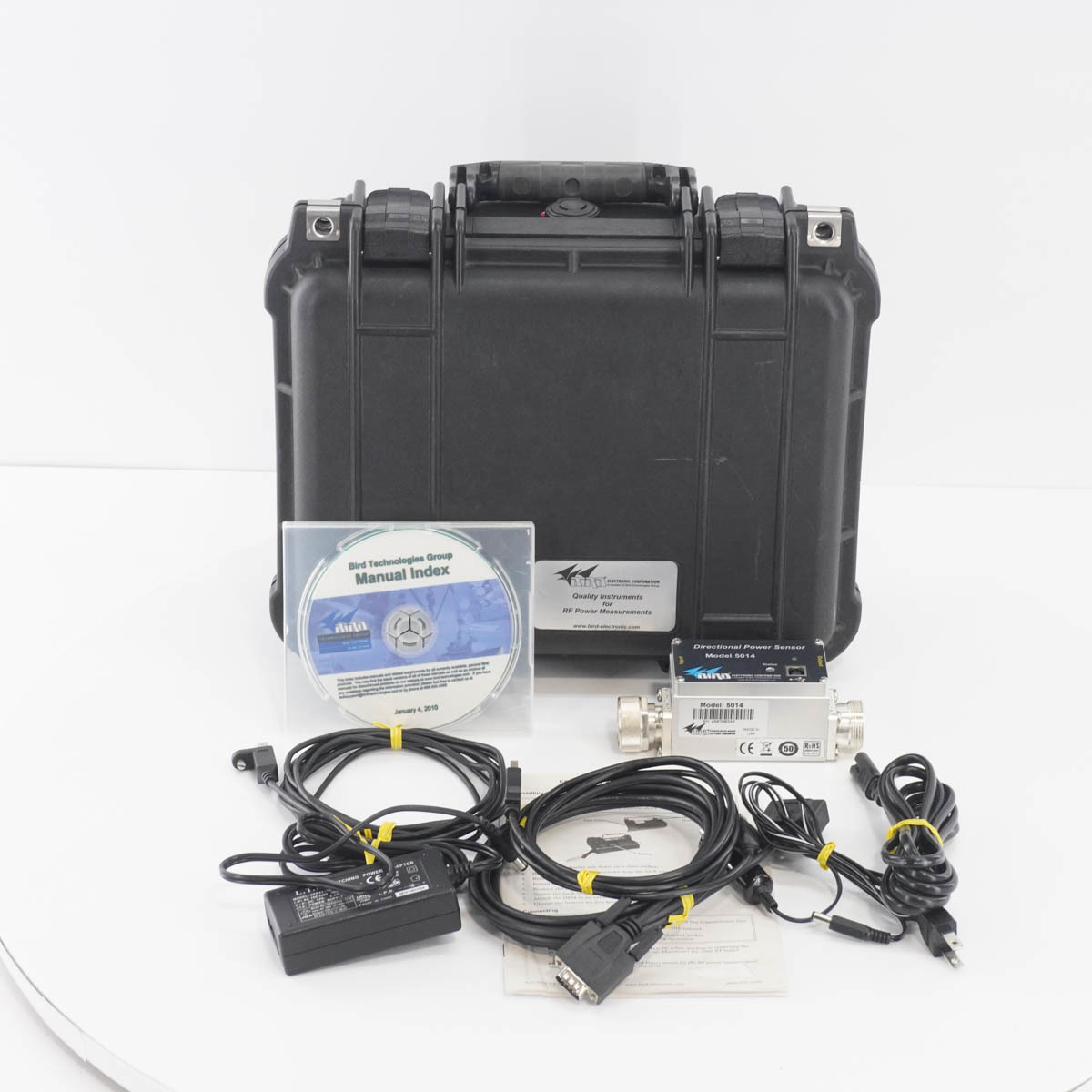 DW 8日保証 05/2022CAL 5000-XT Bird Digital Power Meter 5014 Power Sensor ...