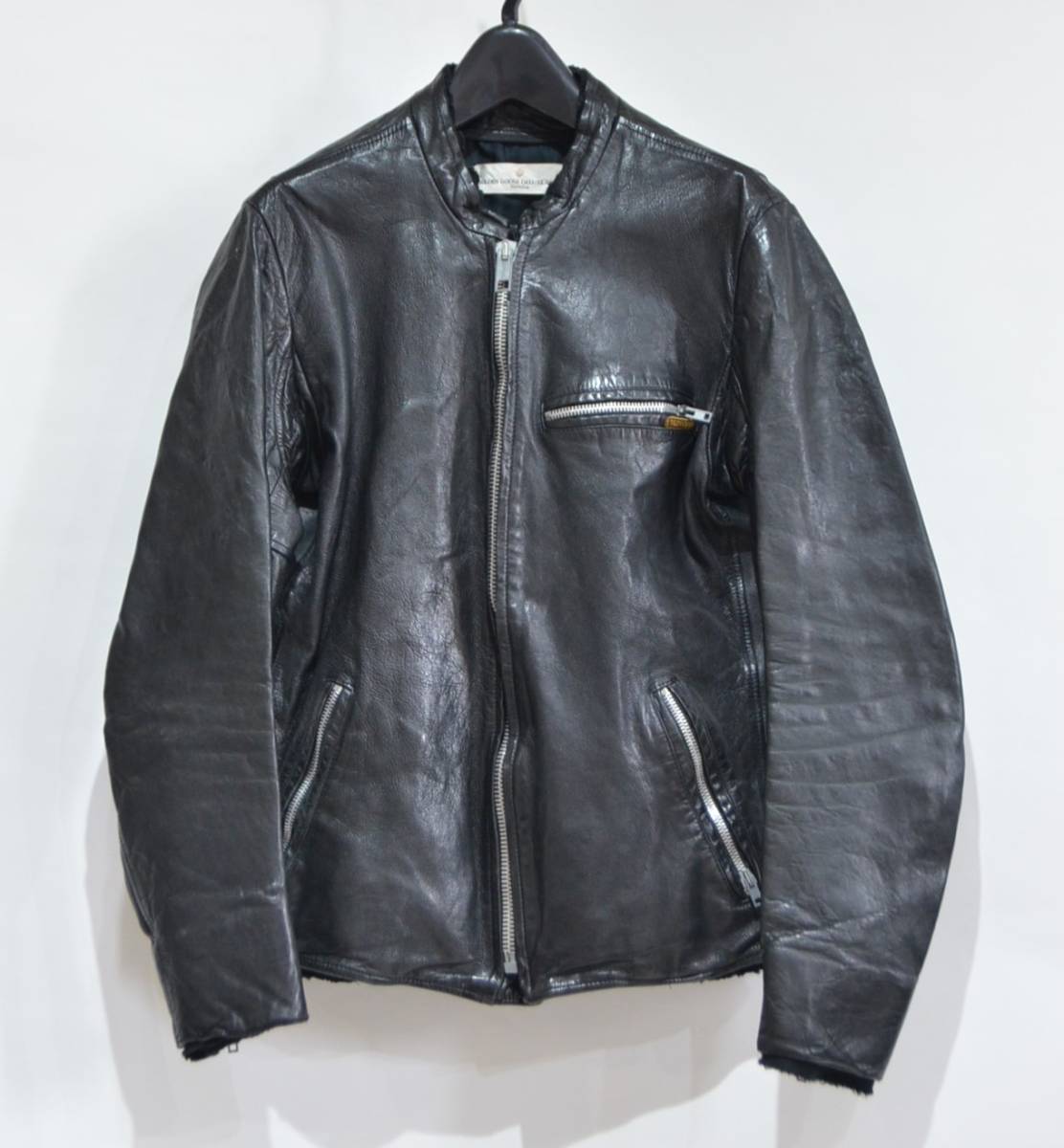 GOLDEN GOOSE ゴールデングース シングル レザー ライダース ジャケット ブラック XS Y-323313(XSサイズ以下)｜売買 ...