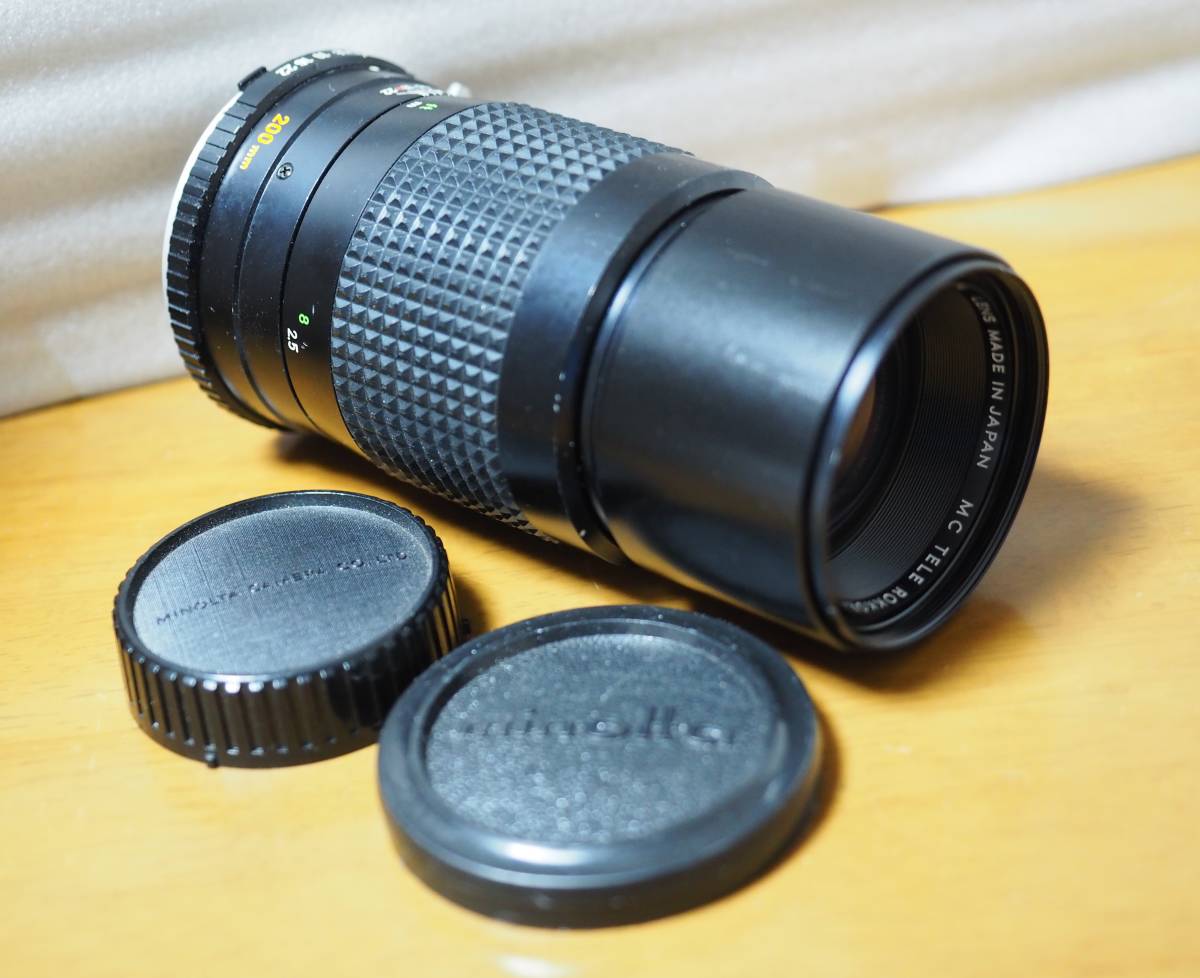 464 MINOLTA MC TELE ROKKOR-PE 200㎜f4.5 No1583650(ミノルタ)｜売買されたオークション情報、yahooの商品情報をアーカイブ公開 - オークファン ...