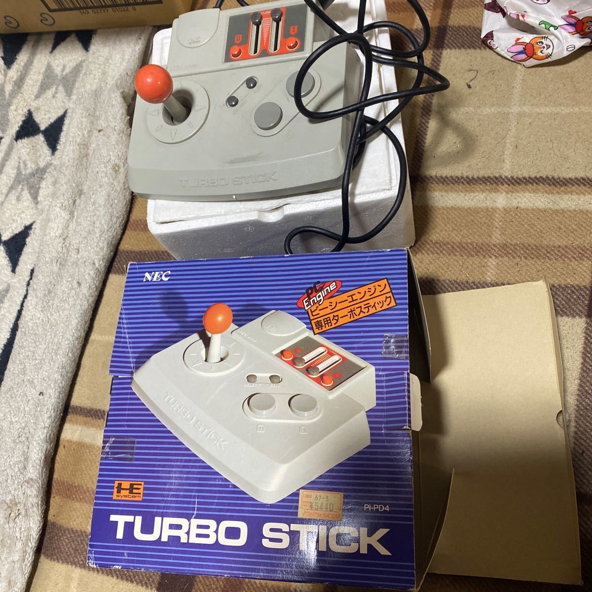 NEC PCエンジン TURBO STICK ターボスティック PI-PD4 箱あり(本体、アクセサリー)｜売買されたオークション情報 ...