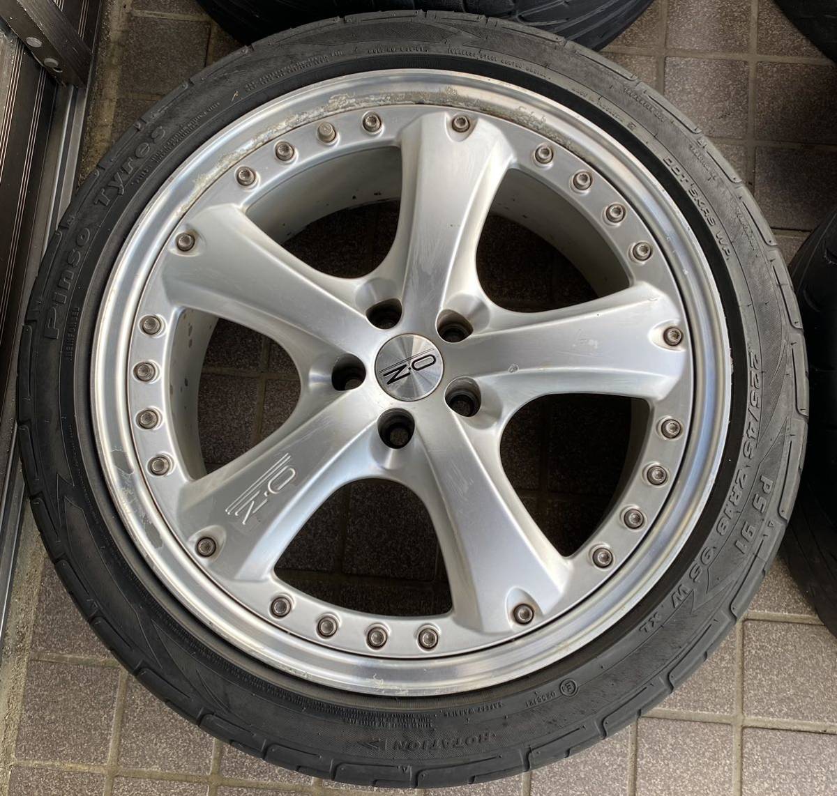 OZ Racing レーシング 18インチ タイヤホイール セット PCD 5H-98 8J ET35 アルファロミオ 156 147(ラジアルタイヤ)｜売買されたオークション情報、yahoo ...