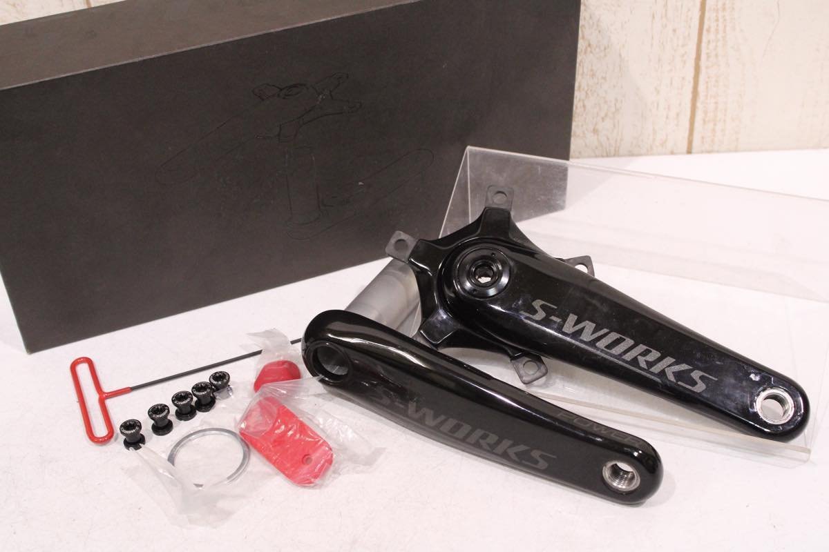 SPECIALIZED スペシャライズド S-WORKS POWER CRANKS DUAL 170mm 両側計測パワーメーター カーボン ...