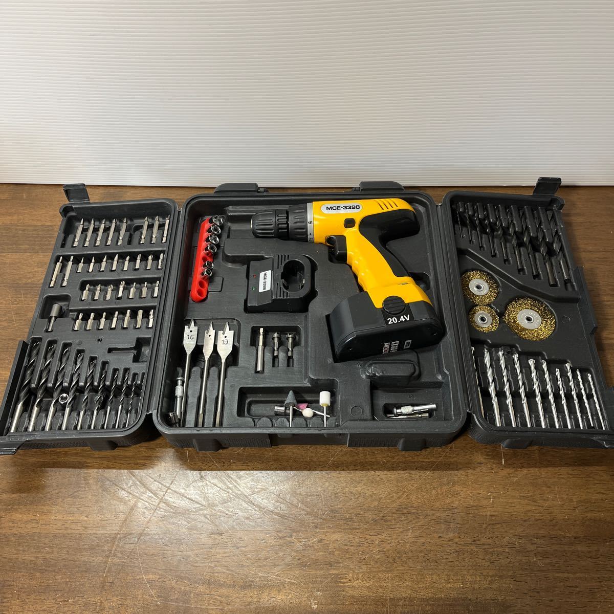 充電式コードレス ドリルセット MCE-3398 ケース付 電動工具 大工道具 DIY 2-3(本体)｜売買されたオークション情報、yahoo ...