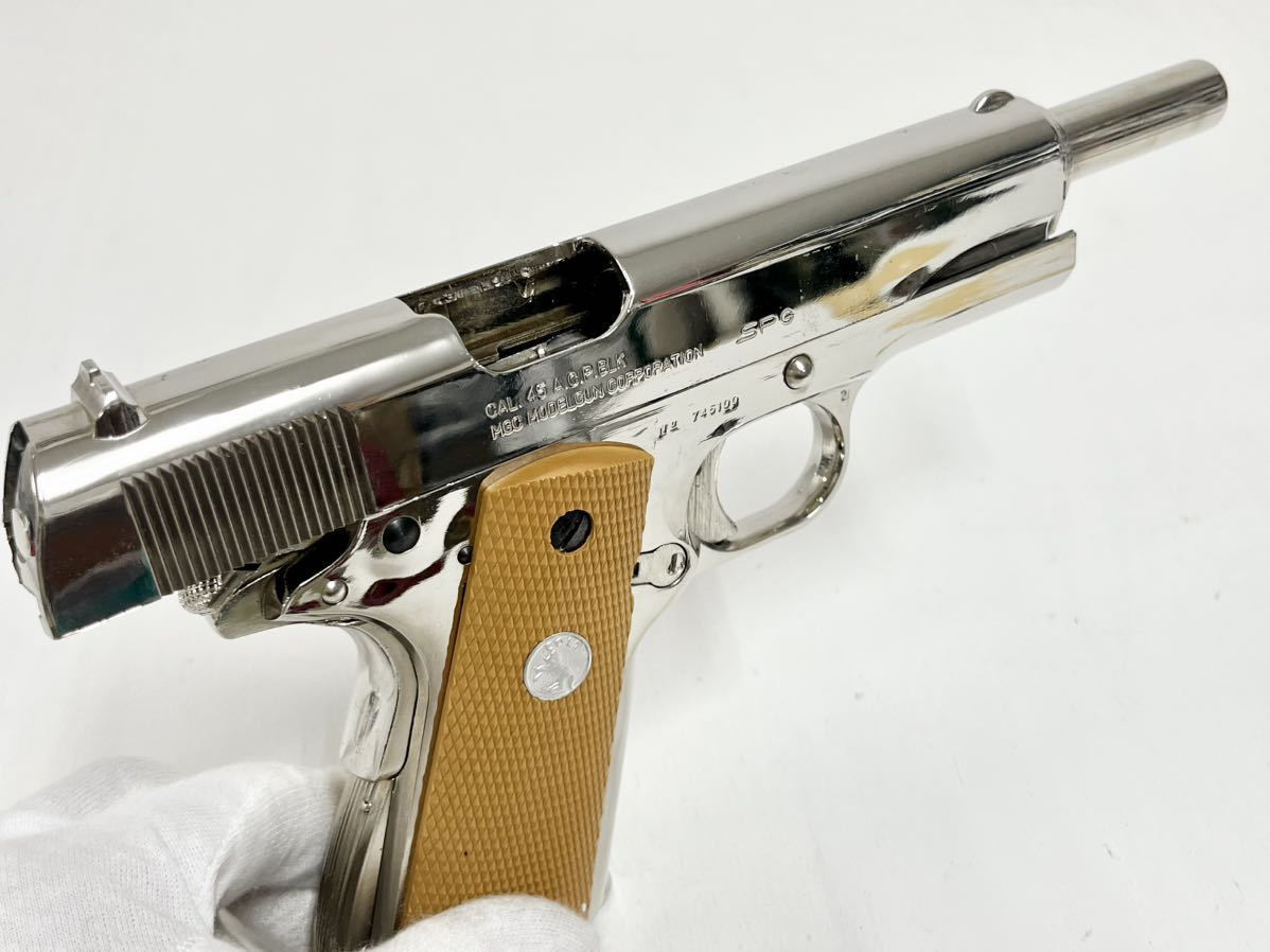 MGC MODEL GUN CORPORATION SPG モデルガン COLT コルト ガバメント CAL. 45 メタリック モデル トイ ...