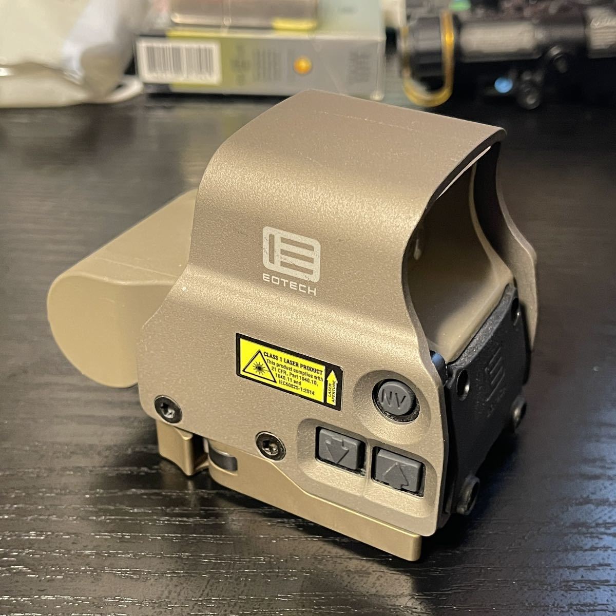 実物EO tech exps3TAN+G33+unityマウント付き crye lbt ホロサイト aimpoint trijicon ...