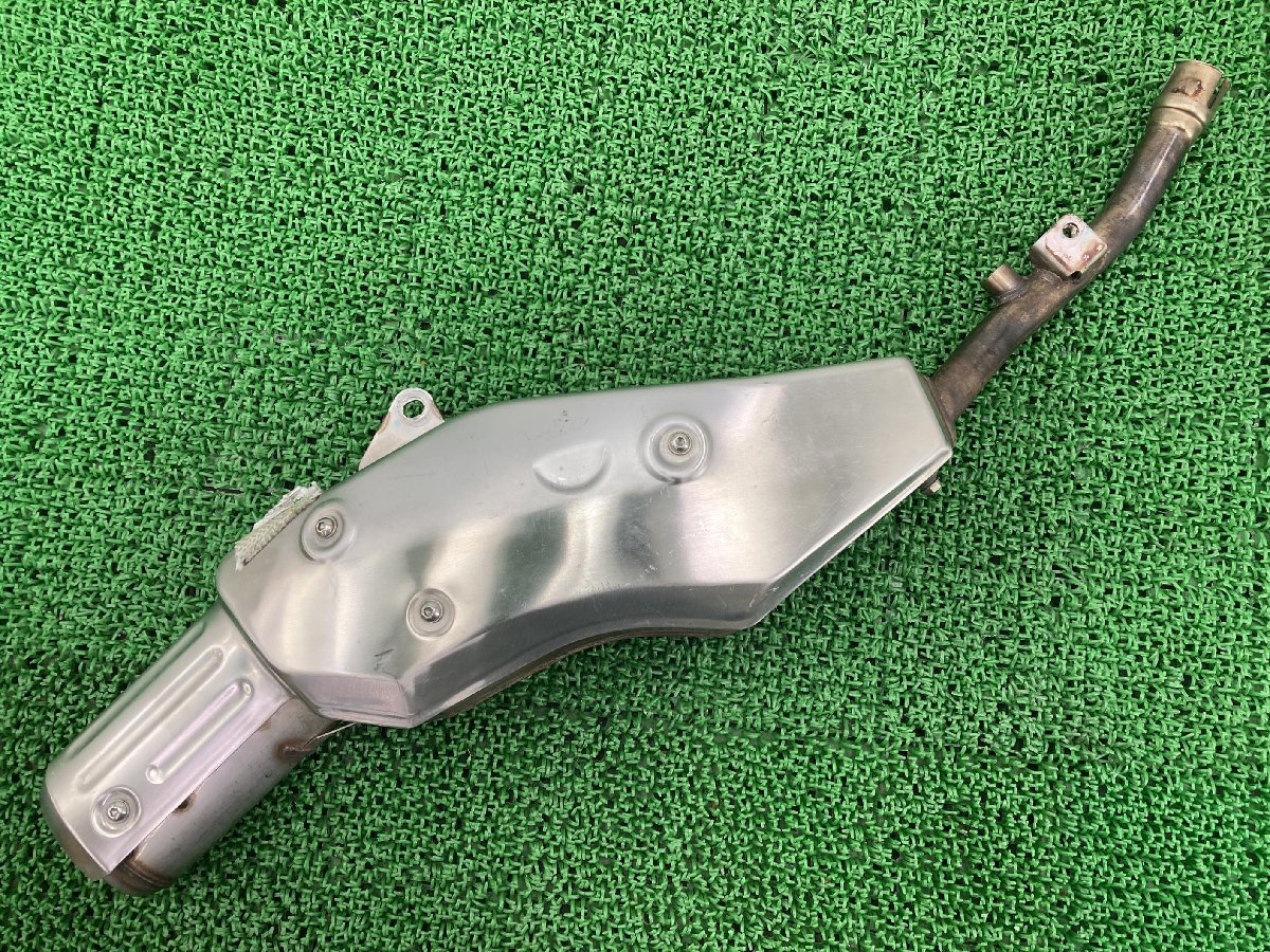 KLX125 Dトラッカー125 サイレンサーマフラー K602 カワサキ 純正 LX125C LX125D コケキズ無し 凹み無し 修復素材 ...