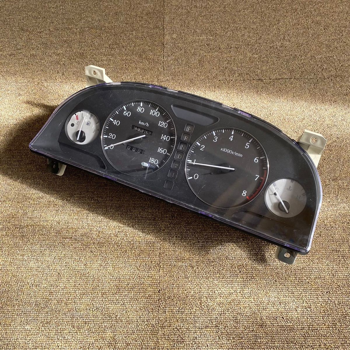 日産 Y33 シーマ 純正 メーター スピードメーター タコメーター ODO パネル セドリック グロリア グランツーリスモ VIP 142 ...