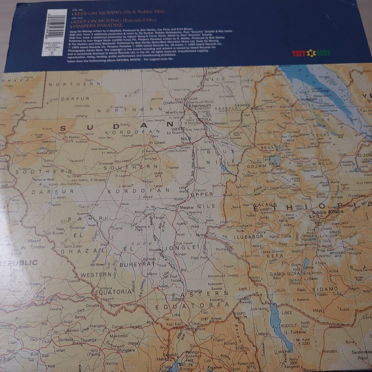 Bob Marley & The Wailers - Keep On Moving Remix / Pimpers Paradise // Tuff Gong 12inch / Roots ...