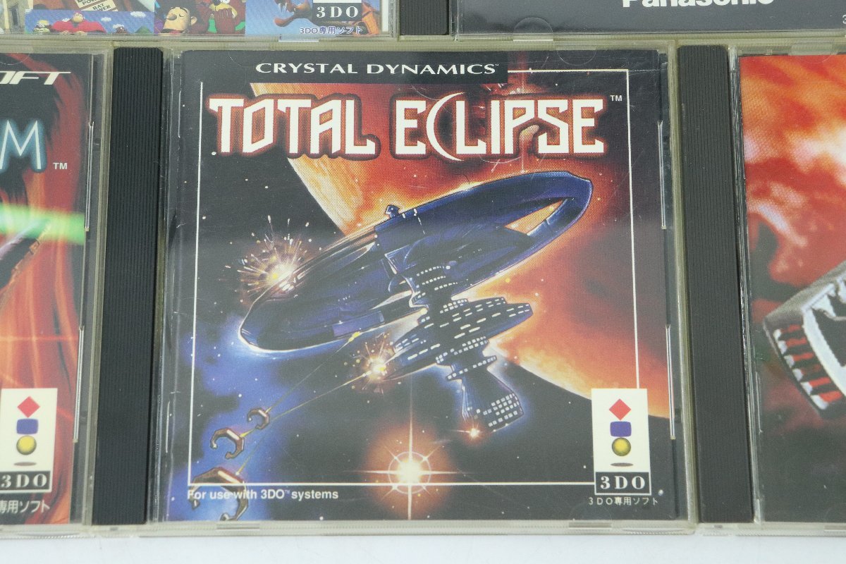 3DO REAL 〇 ソフトまとめ チキチキマシーン猛レース Fire Ball Micro Cosm TOTAL ECLPSE DRAXON ...