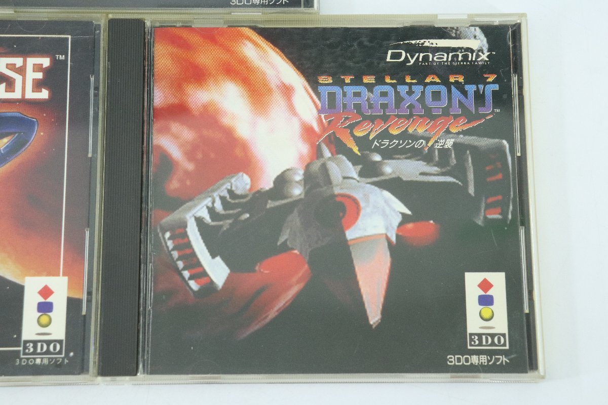 3DO REAL 〇 ソフトまとめ チキチキマシーン猛レース Fire Ball Micro Cosm TOTAL ECLPSE DRAXON Revenge 計5点 〇 #5881(3DO ...