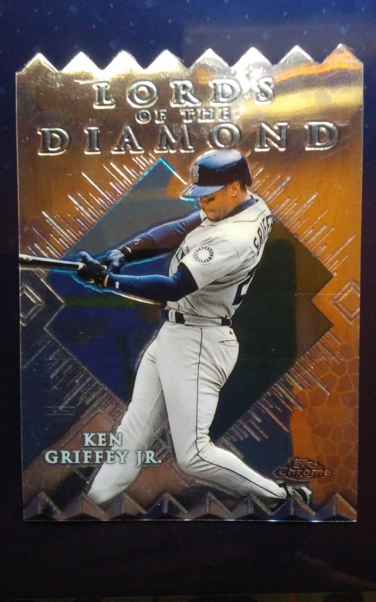 1999 topps Chrome SEATTLE MRINERS KEN GRIFFEY JR. LORDS OF THE DIAMOND ...