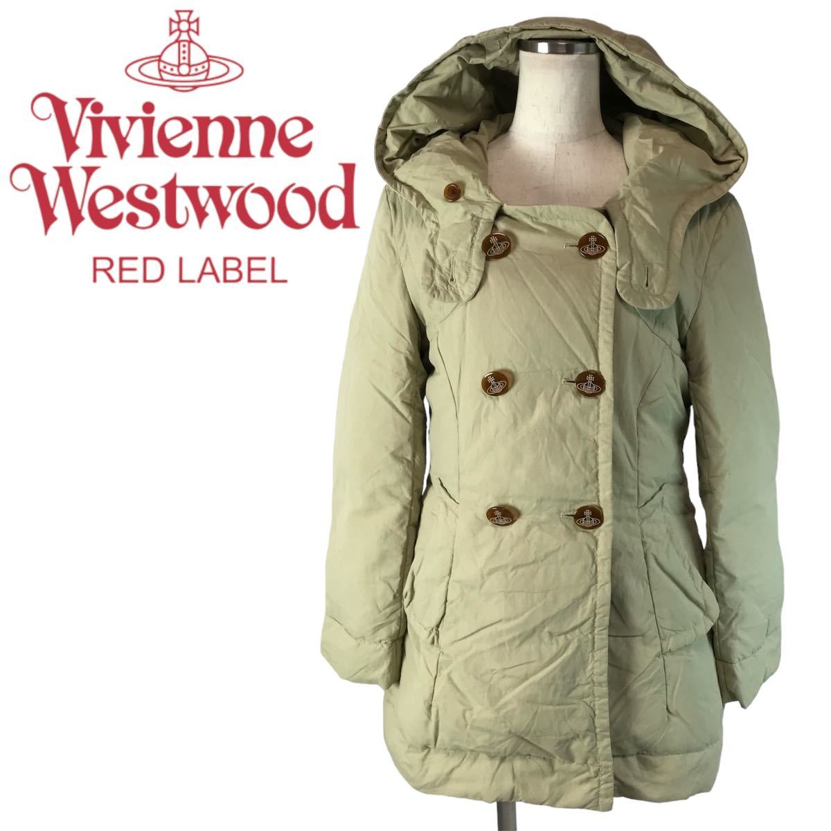 f298 VIVIENNE WESTWOOD RED LABEL ヴィヴィアンウエストウッド レッドレーベル ダウンジャケット M ダウン ...