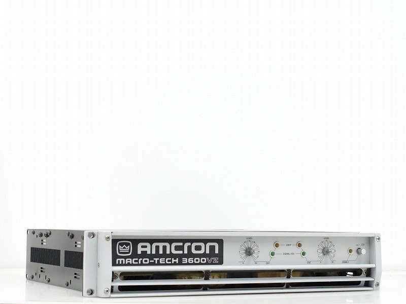 AMCRON MACRO-TECH 3600VZ パワーアンプ MA-3600VZ アムクロン 019752018J(クラウン)｜売買された ...