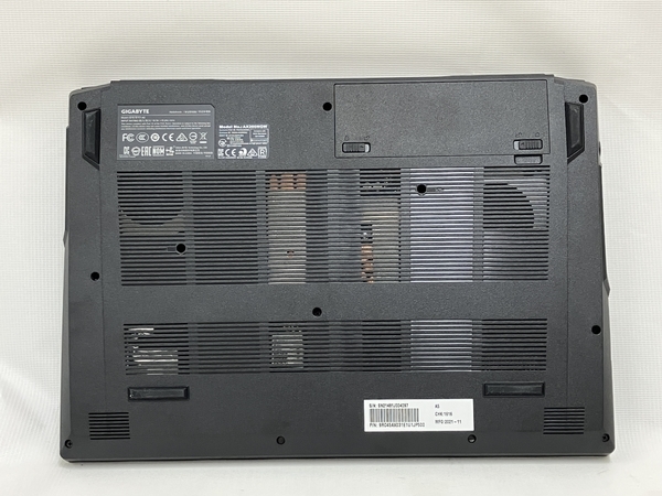 GIGABYTE A5 X1 AX200NGW ノート PC AMD Ryzen 9 5900HX 16GB SSD 512GB 15.6型 ...