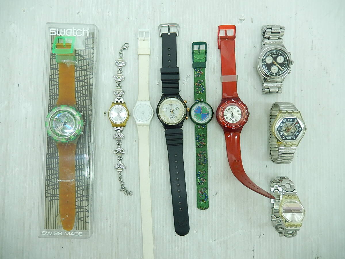 J166 腕時計 スウォッチ SWATCH まとめて 9本 433 715 124 336 Flik Flak S002 IRONY 318 649 60(IRONY)｜売買されたオークション ...