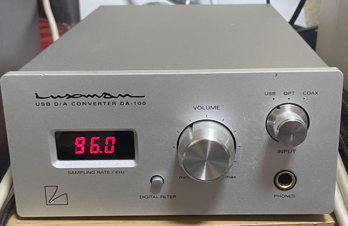LUXMAN DAC DAコンバーター DA-100/ラックスマン/USB ヘッドホンアンプ(ヘッドフォンアンプ)｜売買されたオークション情報、yahooの商品情報をアーカイブ公開 ...