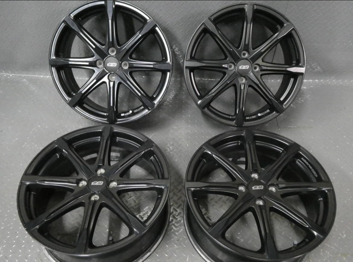 無限 MUGEN ホイール MD8 17インチ フラットブラック(純正品)｜売買されたオークション情報、yahooの商品情報をアーカイブ公開 ...