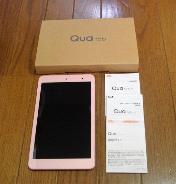 ほぼ KYT31SPA Qua tab 01 ②(本体)｜売買されたオークション情報、yahooの商品情報をアーカイブ公開 - オークファン ...