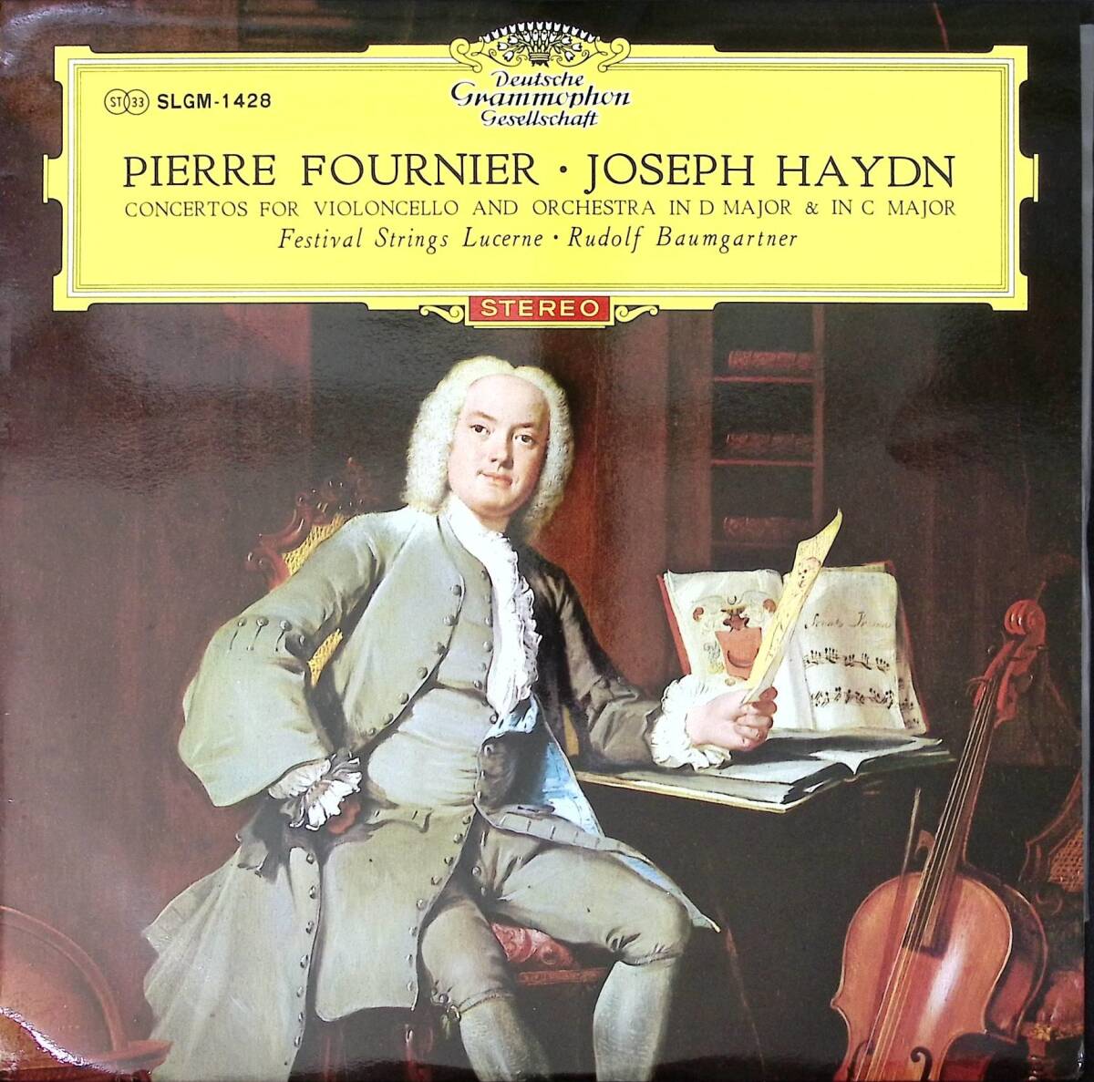 P.Fournier Concerto Recordings 日DG 初期Tulip Stereo盤 バラ4枚組SLGM1045/1084 ...