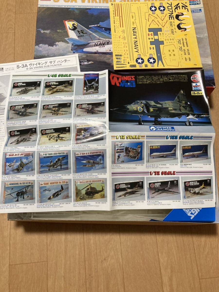 未組立 プラモデル ESCI ERTL 1/48 S-3A VIKING SUB HUNTER ヴァイキング サブ ハンター(その他)｜売買さ ...