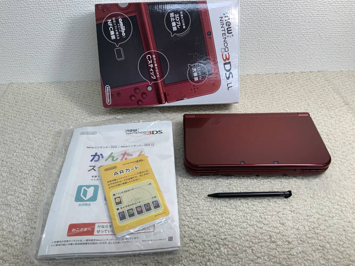 New ニンテンドー 3DS LL メタリックレッド(ニンテンドー3DS LL本体)｜売買されたオークション情報、yahooの商品情報を ...