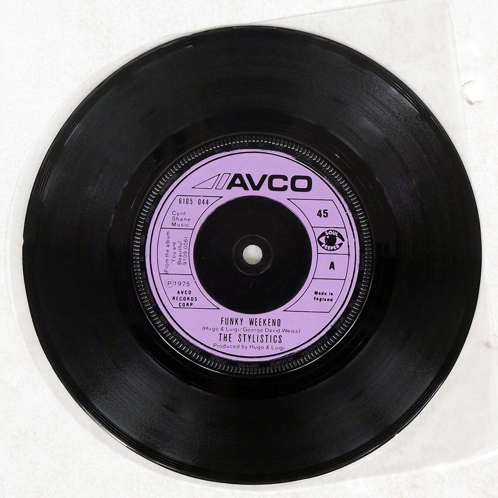 STYLISTICS/FUNKY WEEKEND/AVCO 6105 044 7(R&B、ソウル)｜売買されたオークション情報、yahooの商品情報をアーカイブ公開 - オークファン ...