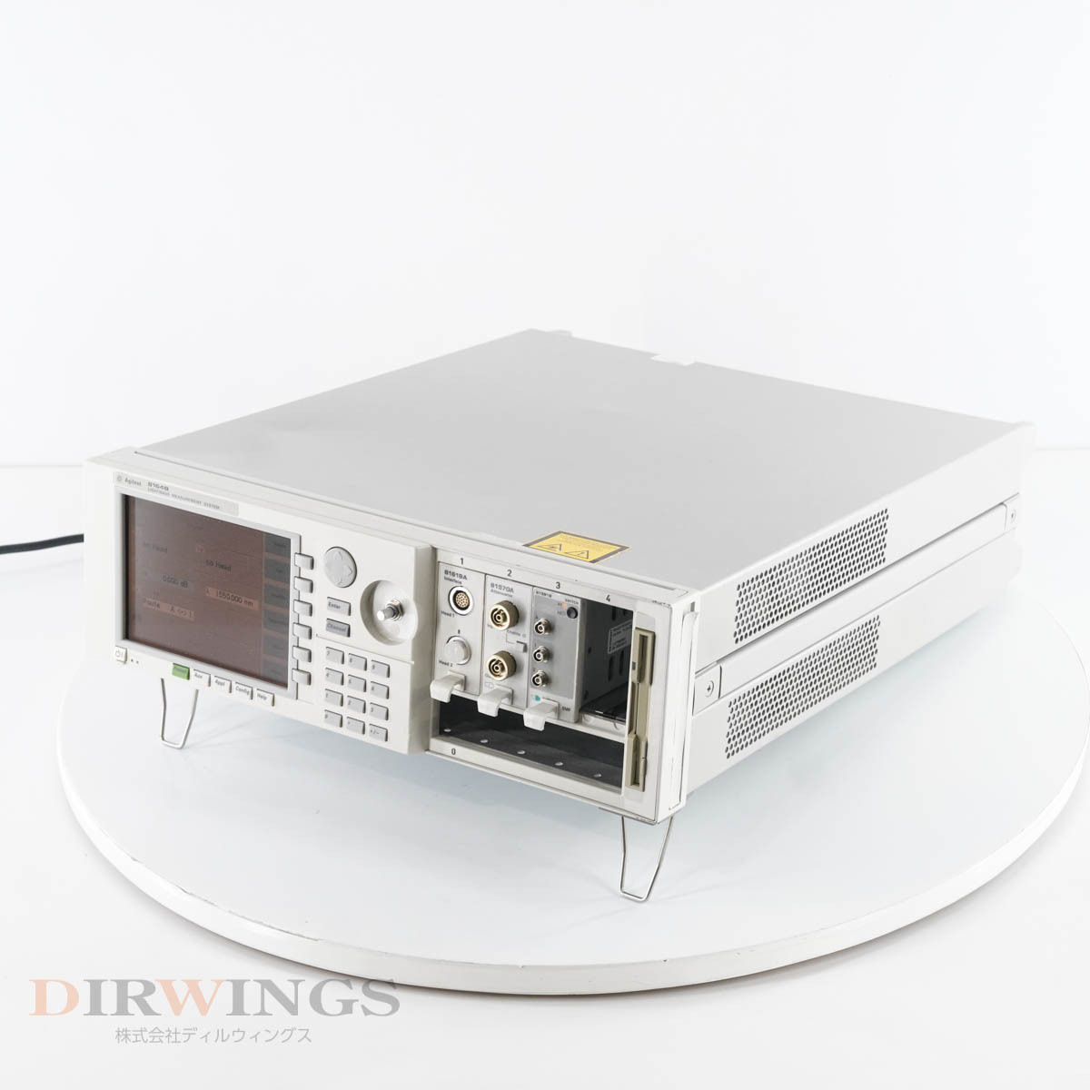 DW 8日保証 8164B Agilent LIGHTWAVE MEASUREMENT SYSTEM 81619A 81570A 81591B ...