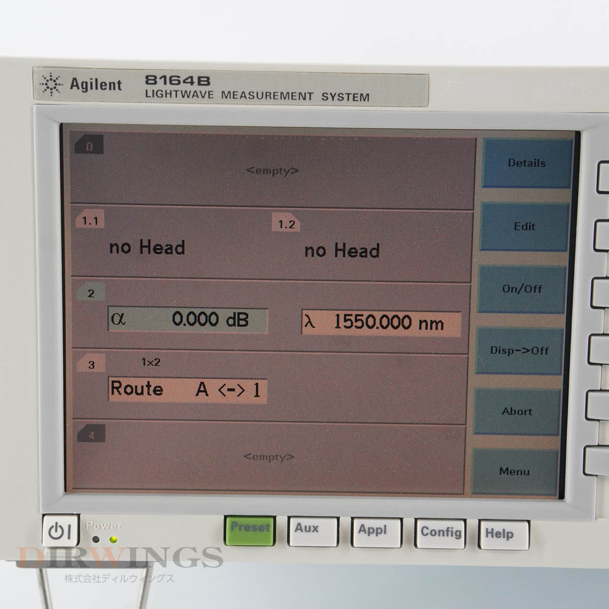 DW 8日保証 8164B Agilent LIGHTWAVE MEASUREMENT SYSTEM 81619A 81570A 81591B アジレント hp Keysight キーサイト ...