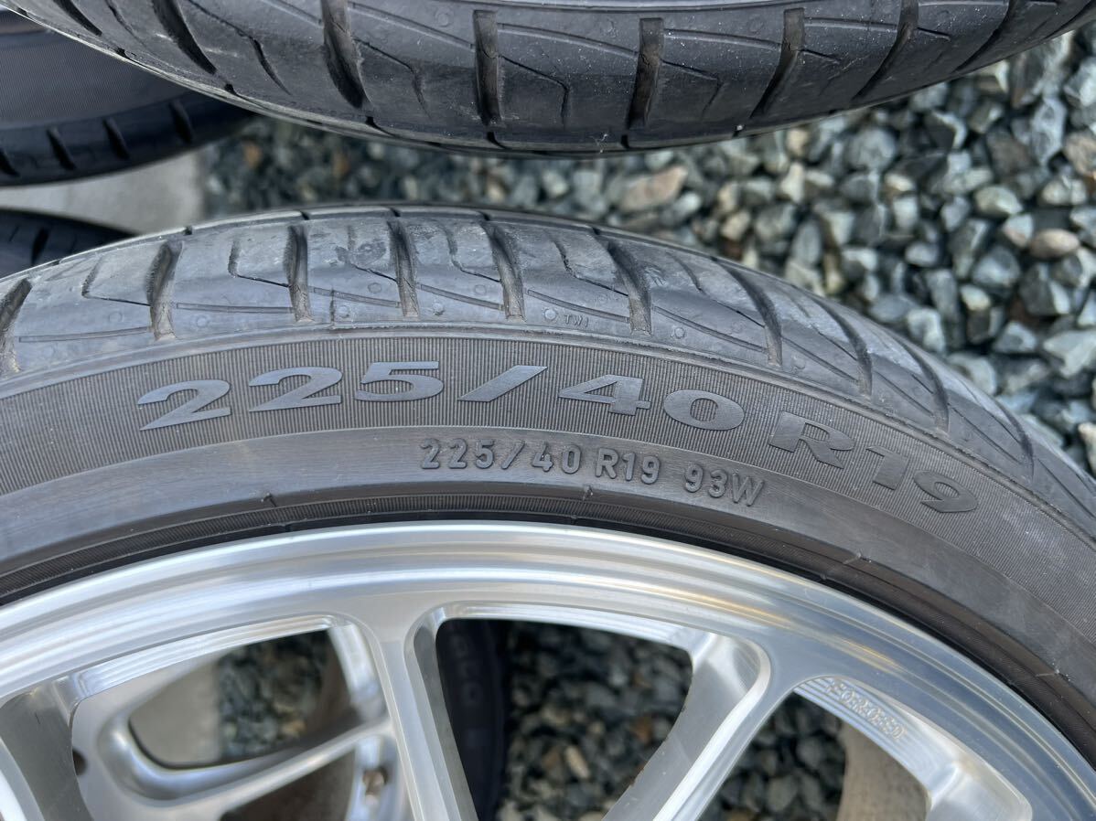 Schonheit シェーンハイト CS7 BMW専用設計 19in 8J +43 9J +48 PCD120 ホイールタイヤ4本(ラジアル ...
