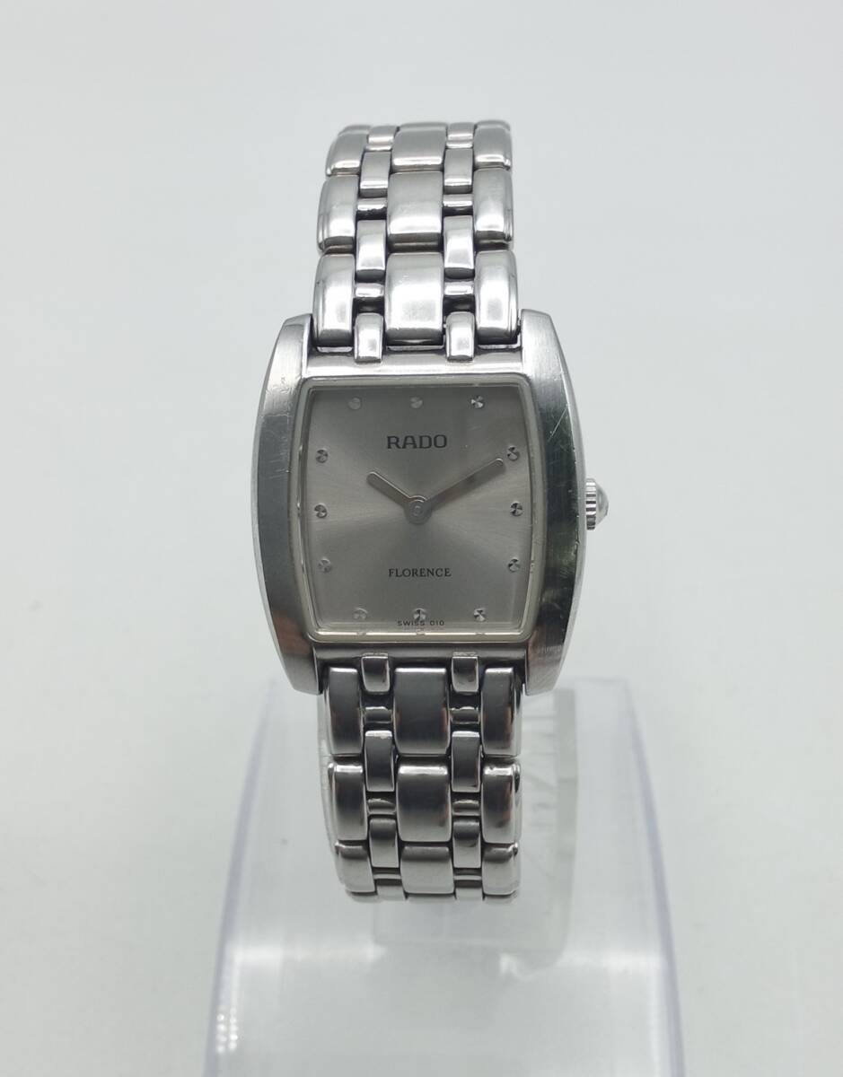 BB17 ＜QZ/不動＞腕時計 RADO ラドー FLORENCE フローレンス 153.3727.4 クオーツ 2針 純正ベルト 現状品(ラドー)｜売買されたオークション情報、yahooの ...