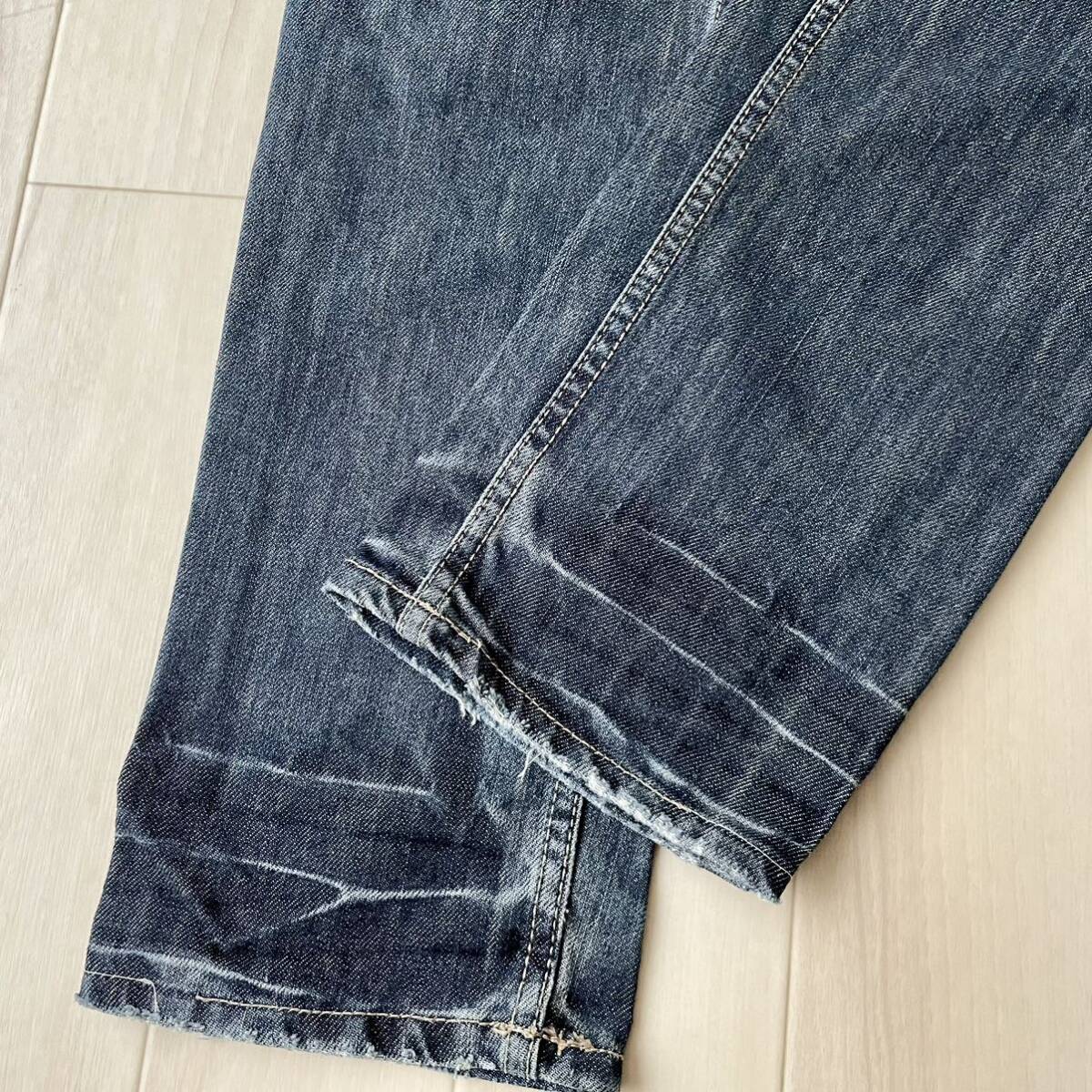 00s Japanese Label PPFM Double Waist Denim Pants archive goa ifsixwasnine kmrii lgb tornadomart ...
