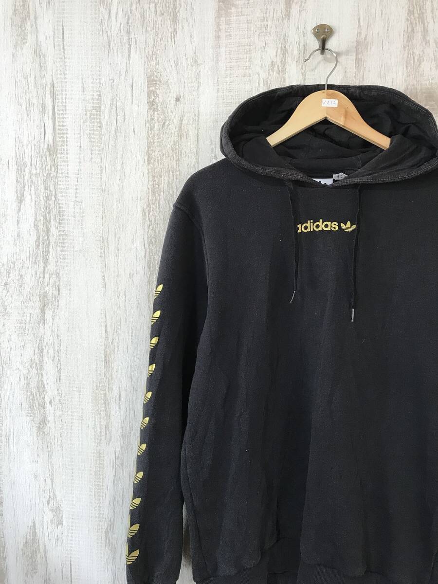 V612 オリジナルス トレフォイルロゴ スウェットパーカー adidas アディダス 黒 O(パーカ)｜売買されたオークション情報 ...